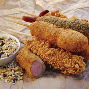 Chung Chun Rice Corn Dog - General Luna Road Menu, Price | Food ...
