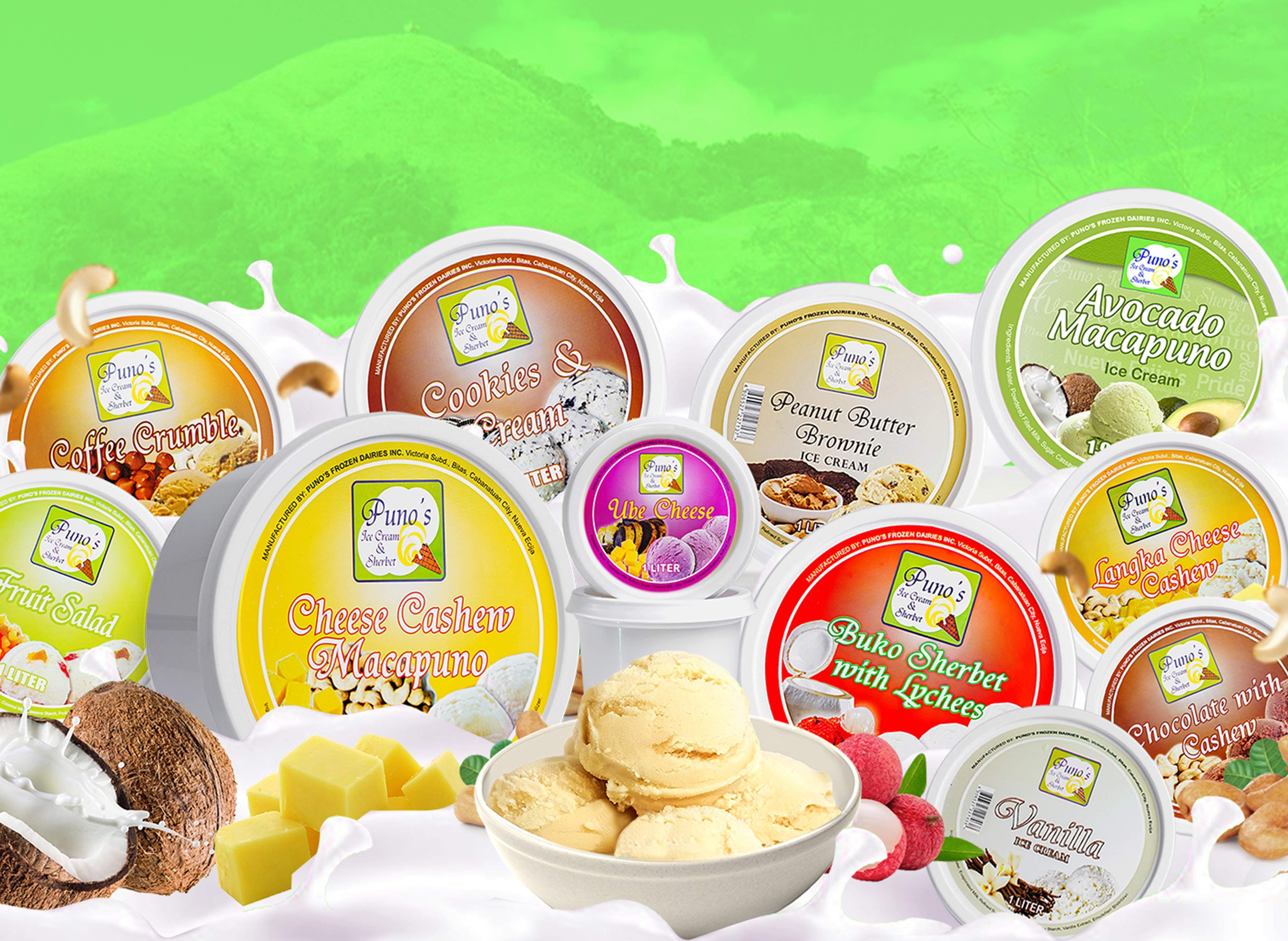 Puno's Ice Cream and Sherbet - San Roque delivery in Tarlac City Tarlac ...