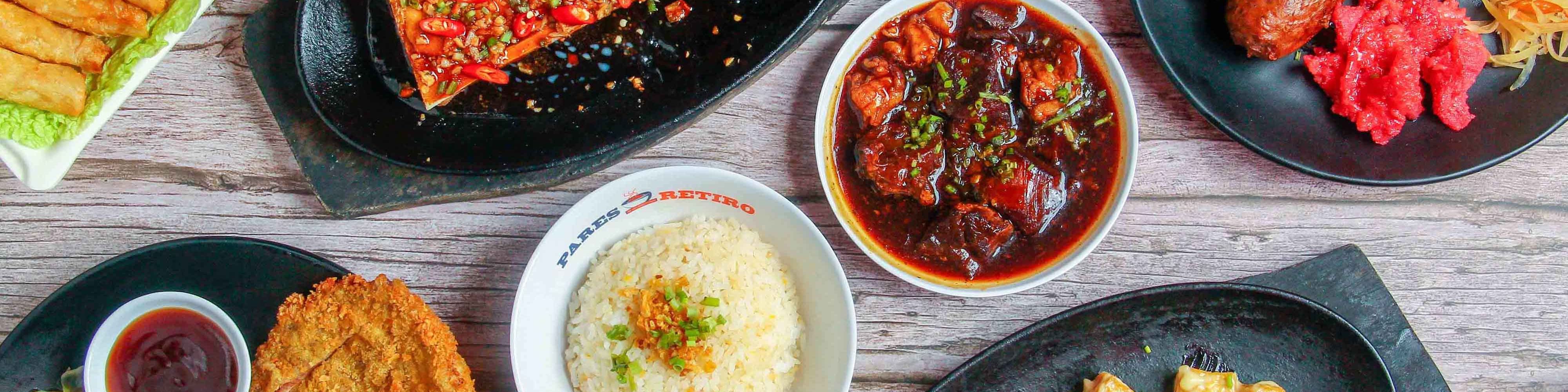 Pares Retiro menu delivery | Order food online | foodpanda