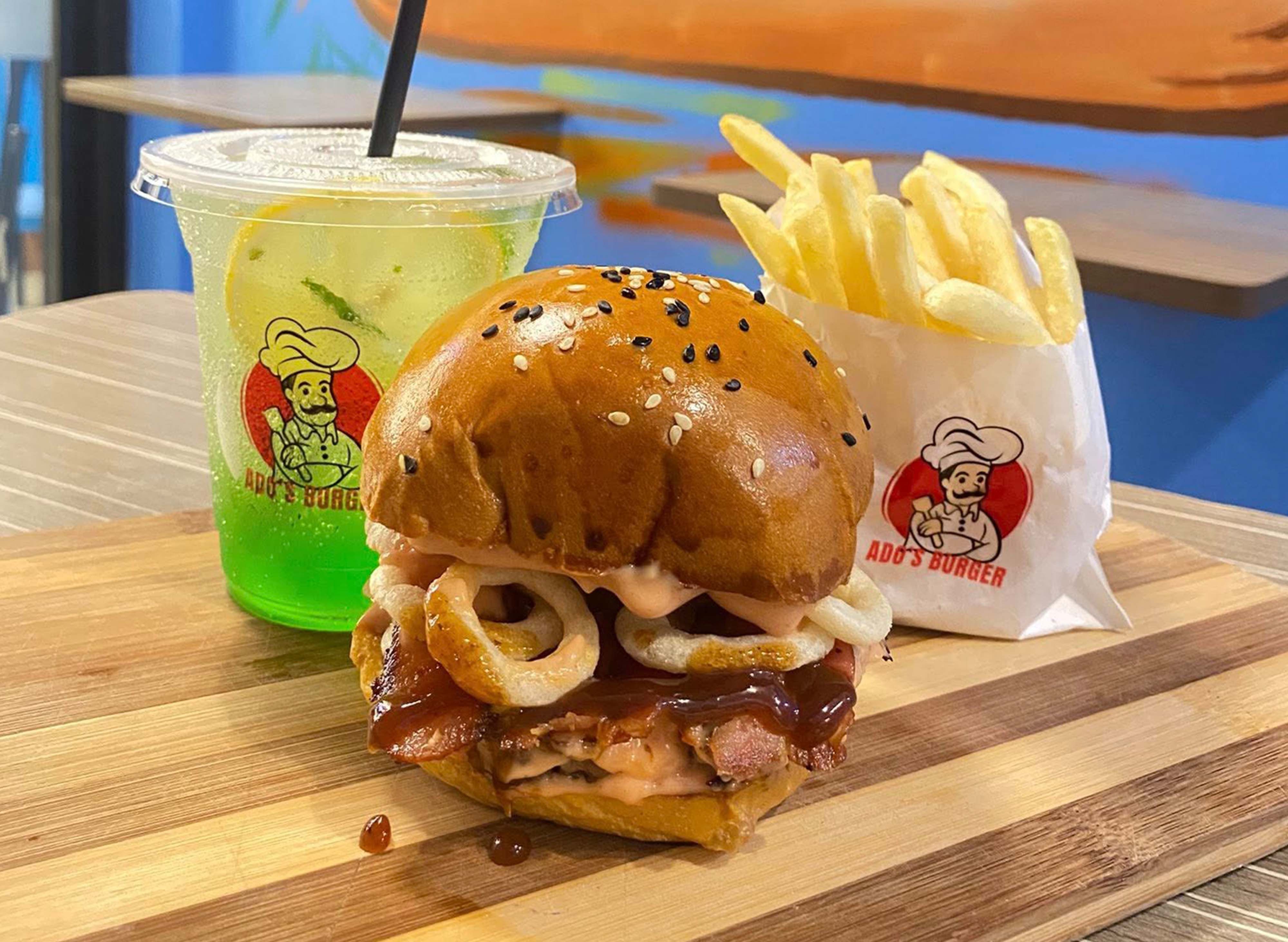 Ados Burger - Biclatan Menu, Price | Food Delivery General Trias Cavite ...