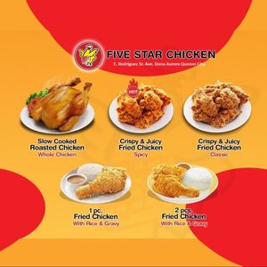 FIVE STAR CHICKEN Menu, Price | Food Delivery Quezon City | foodpanda
