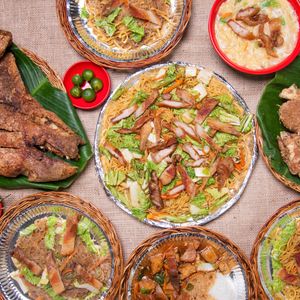 AX Pancit Con Lechon - E Rodriguez Menu, Price | Food Delivery Quezon ...