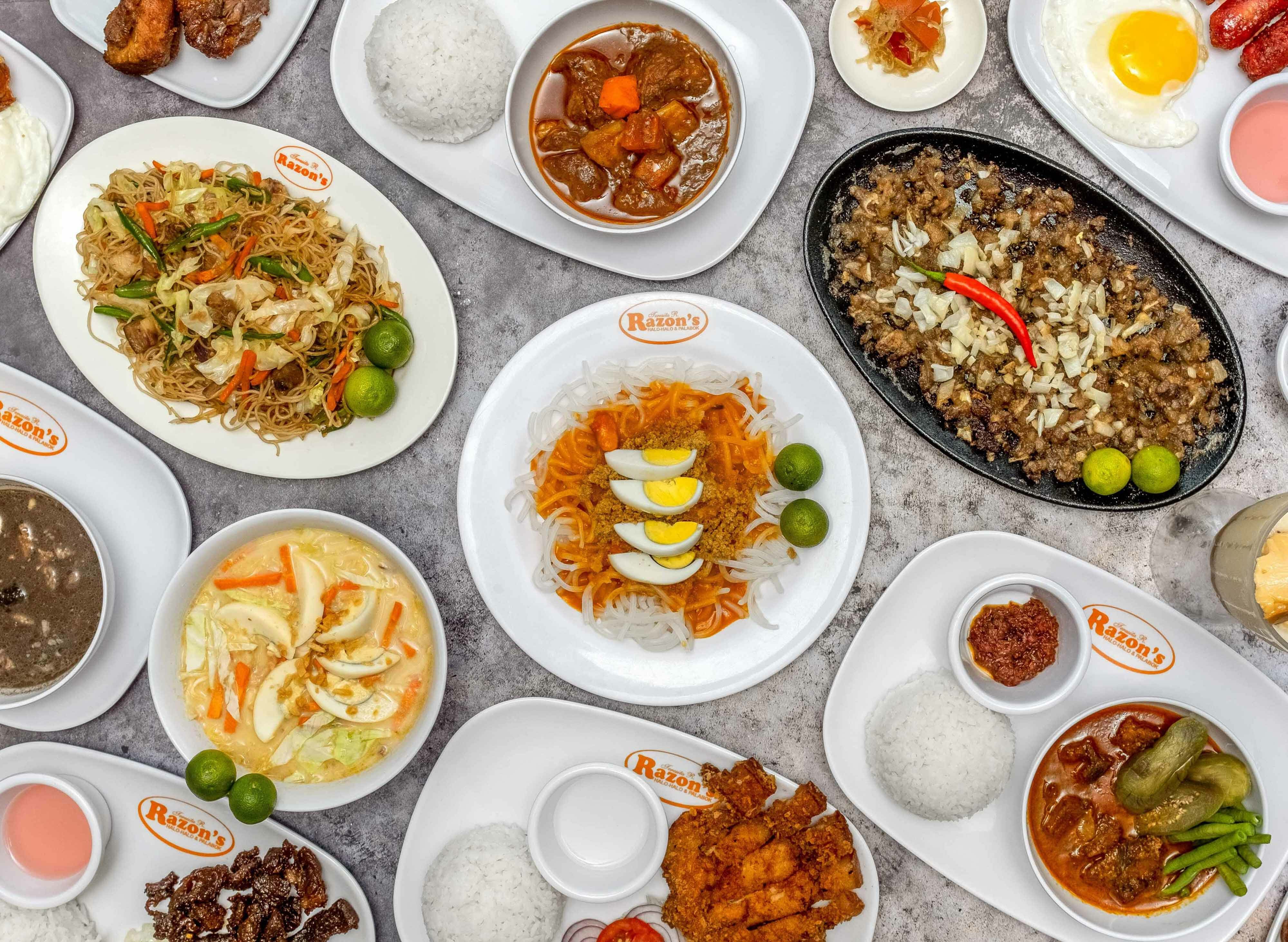 Razon's Halo Halo and Palabok menu delivery | Order food online | foodpanda