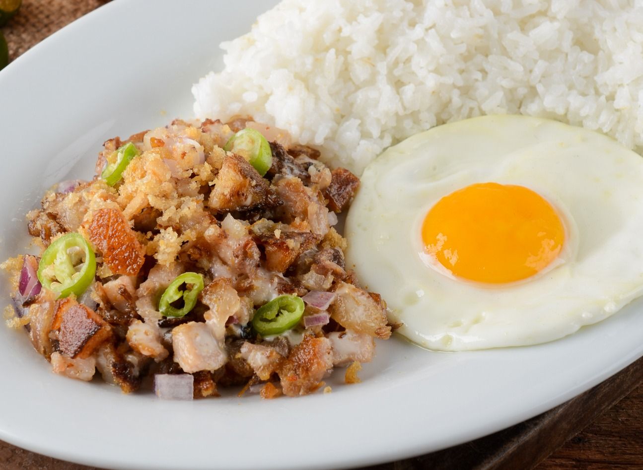 Sisig With Rice