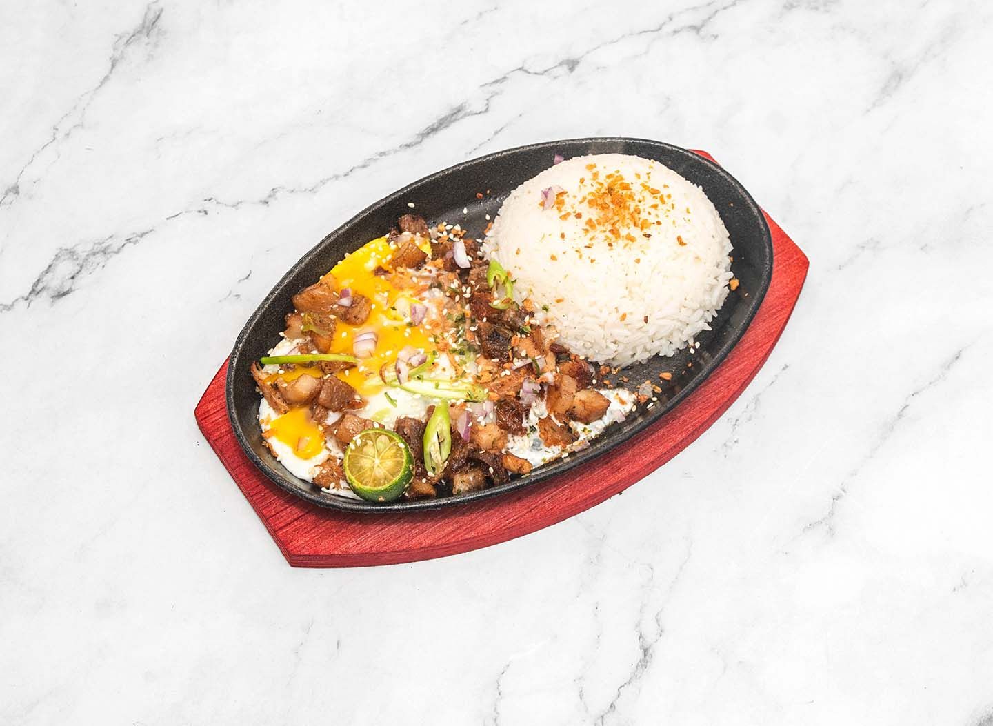 Sisig With Rice
