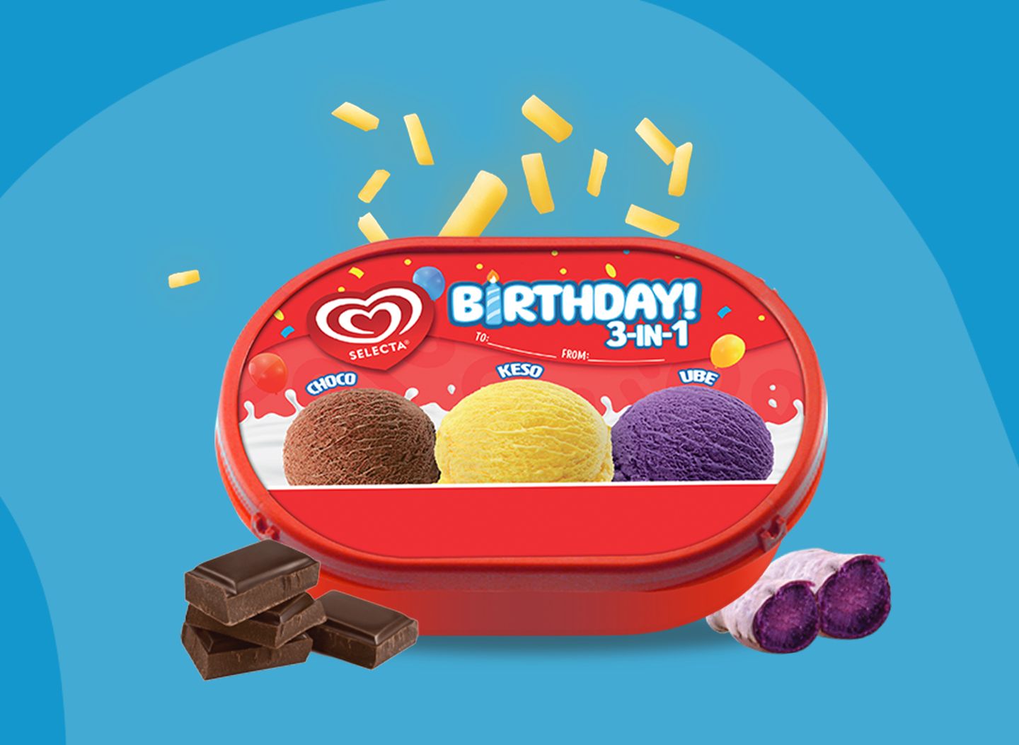 Selecta Ice Cream 3 In 1