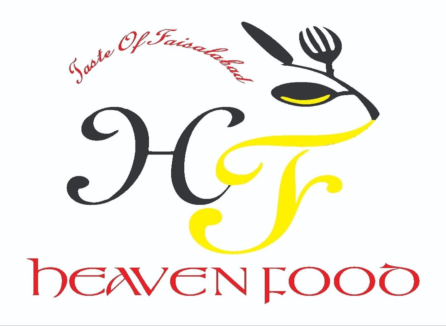 Heaven Food Logo Design Restaurant, Bbq, And Fast Food Logo By