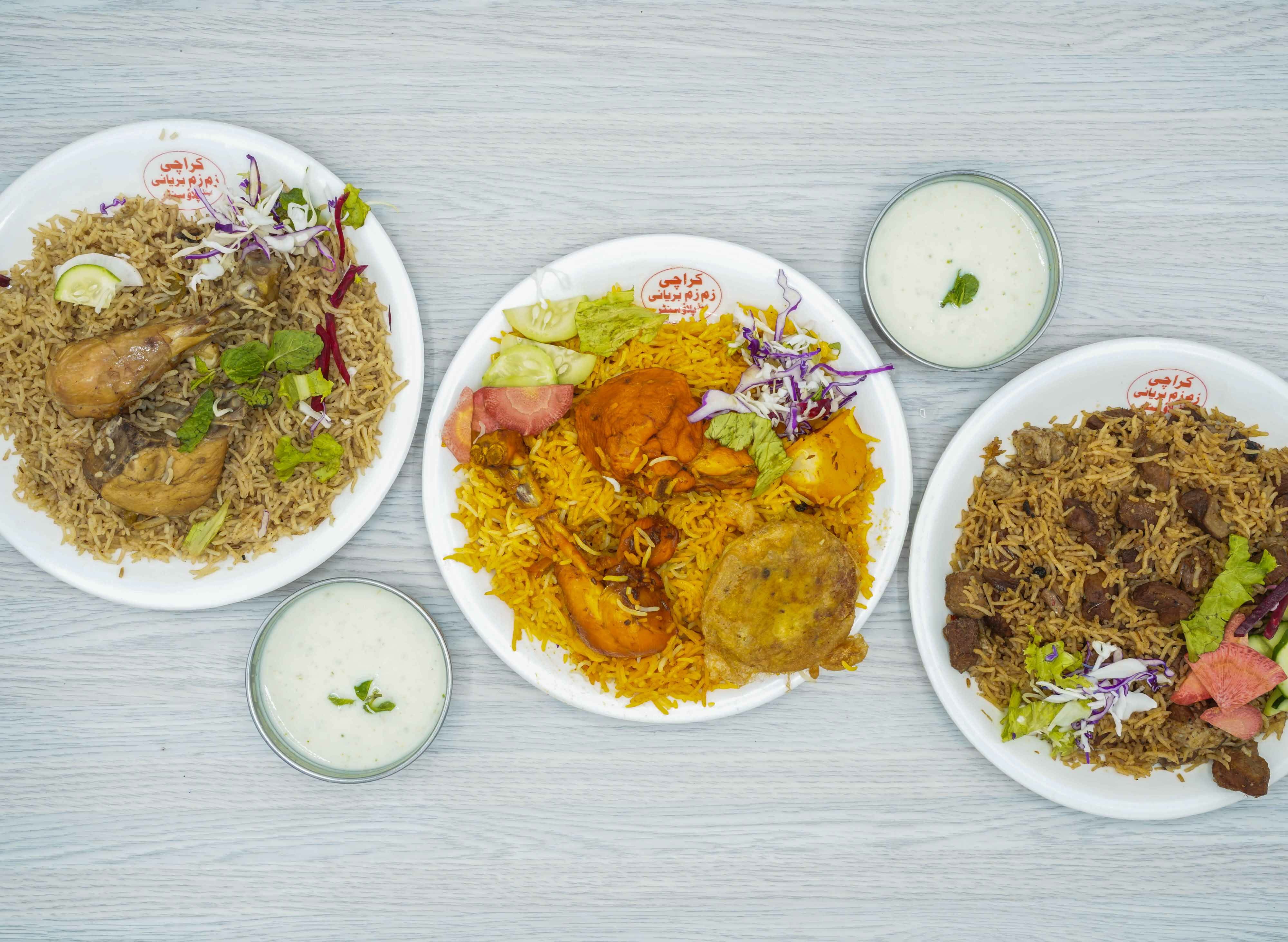 Karachi Zam Zam Biryani & Murgh Pulao menu in Lahore | Food Delivery ...