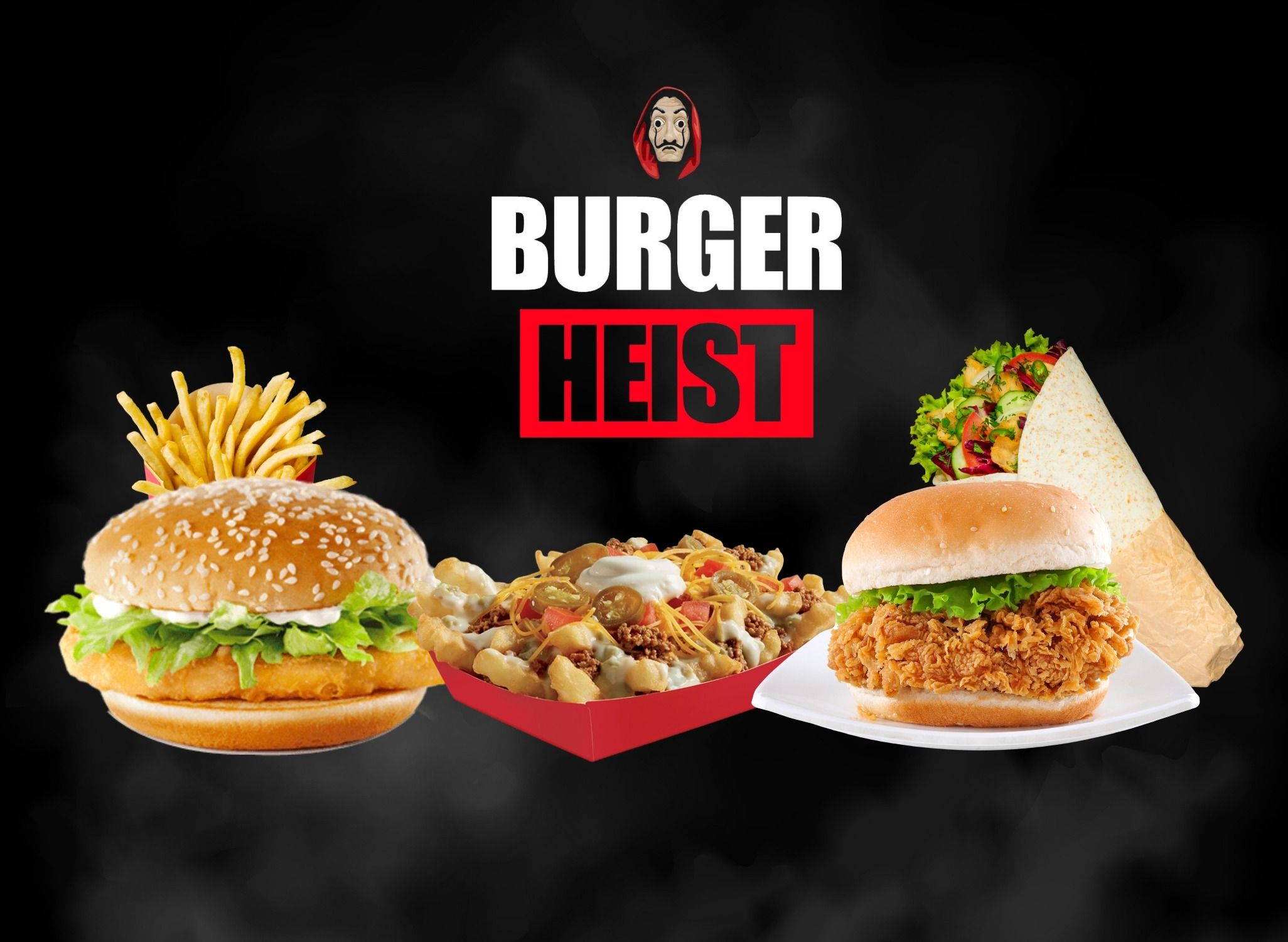 Burger Heist menu in Lahore | Food Delivery Lahore | foodpanda