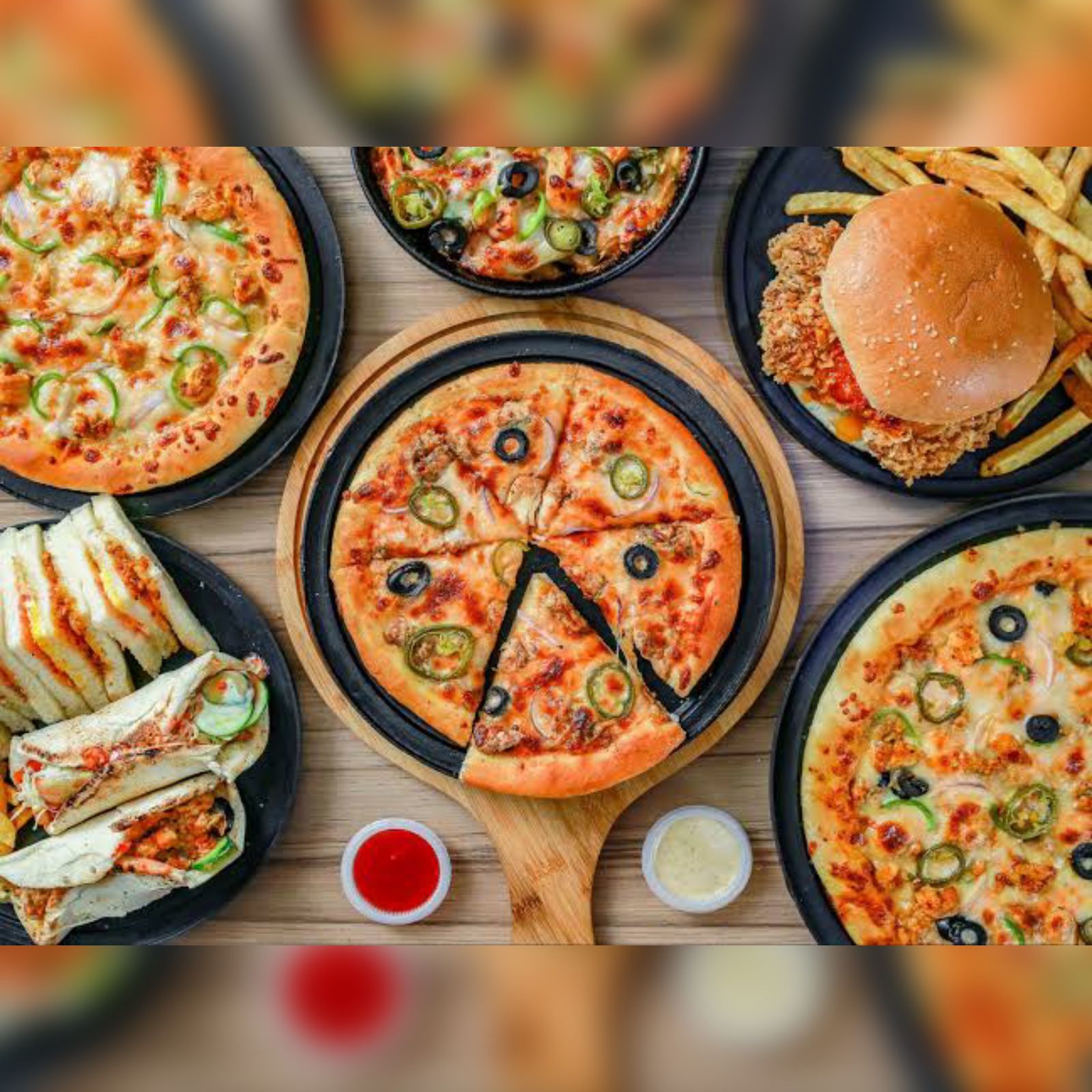 Butter crust Pizza & Fast Food menu in Sargodha | Food Delivery ...