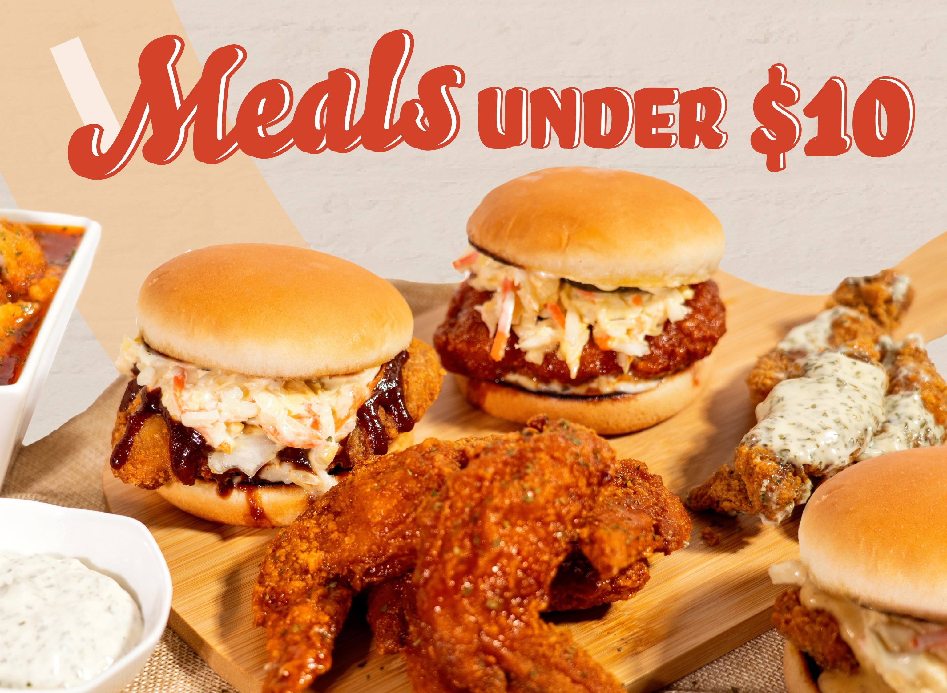 Southern Fried Chicken Menu