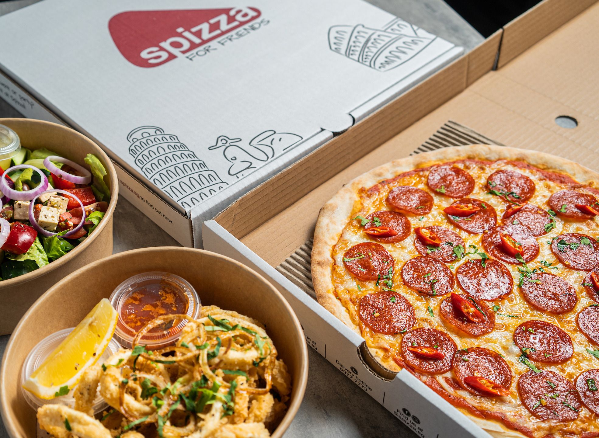Spizza delivery in Singapore | foodpanda