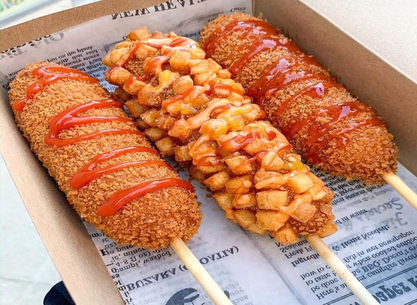 Corndog korean style by NT delivery near you in Samut Sakhon| foodpanda