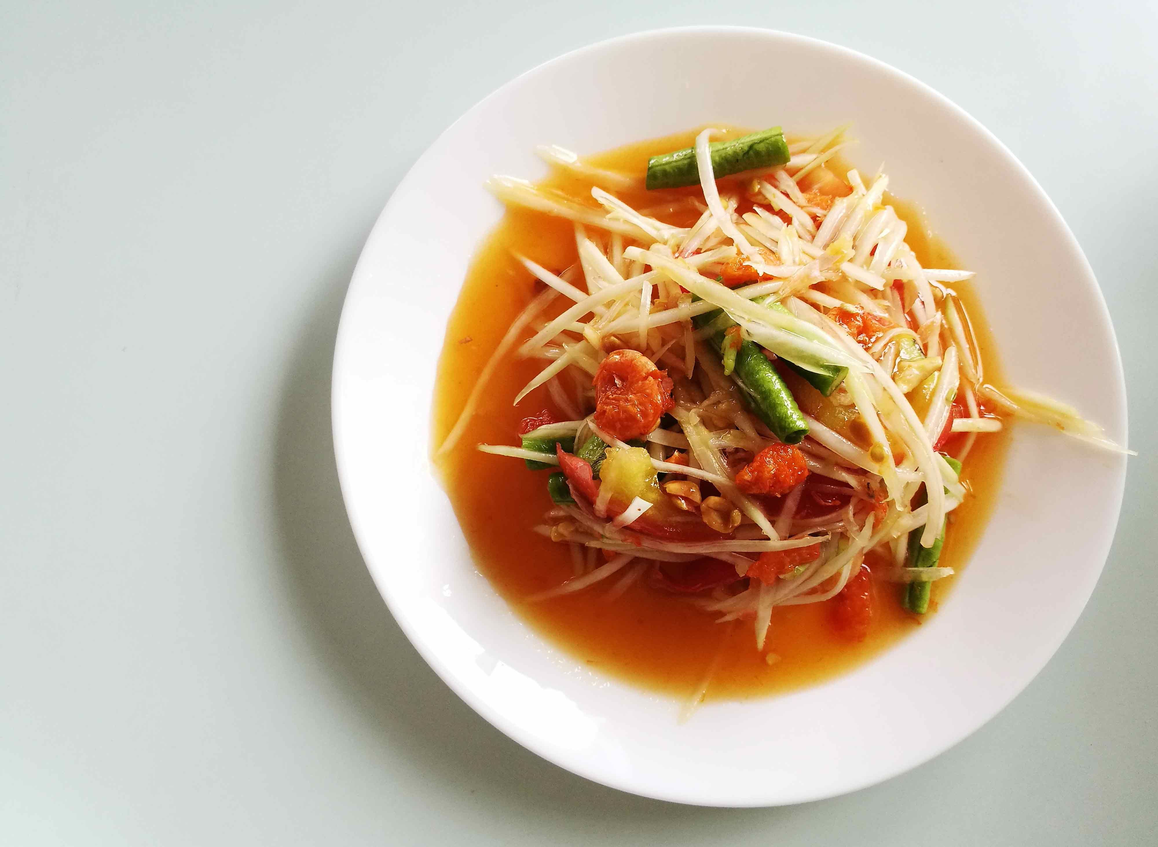 Yam Yua Nua Lin and Khanom Jin Khot Phak delivery near you in Samut ...