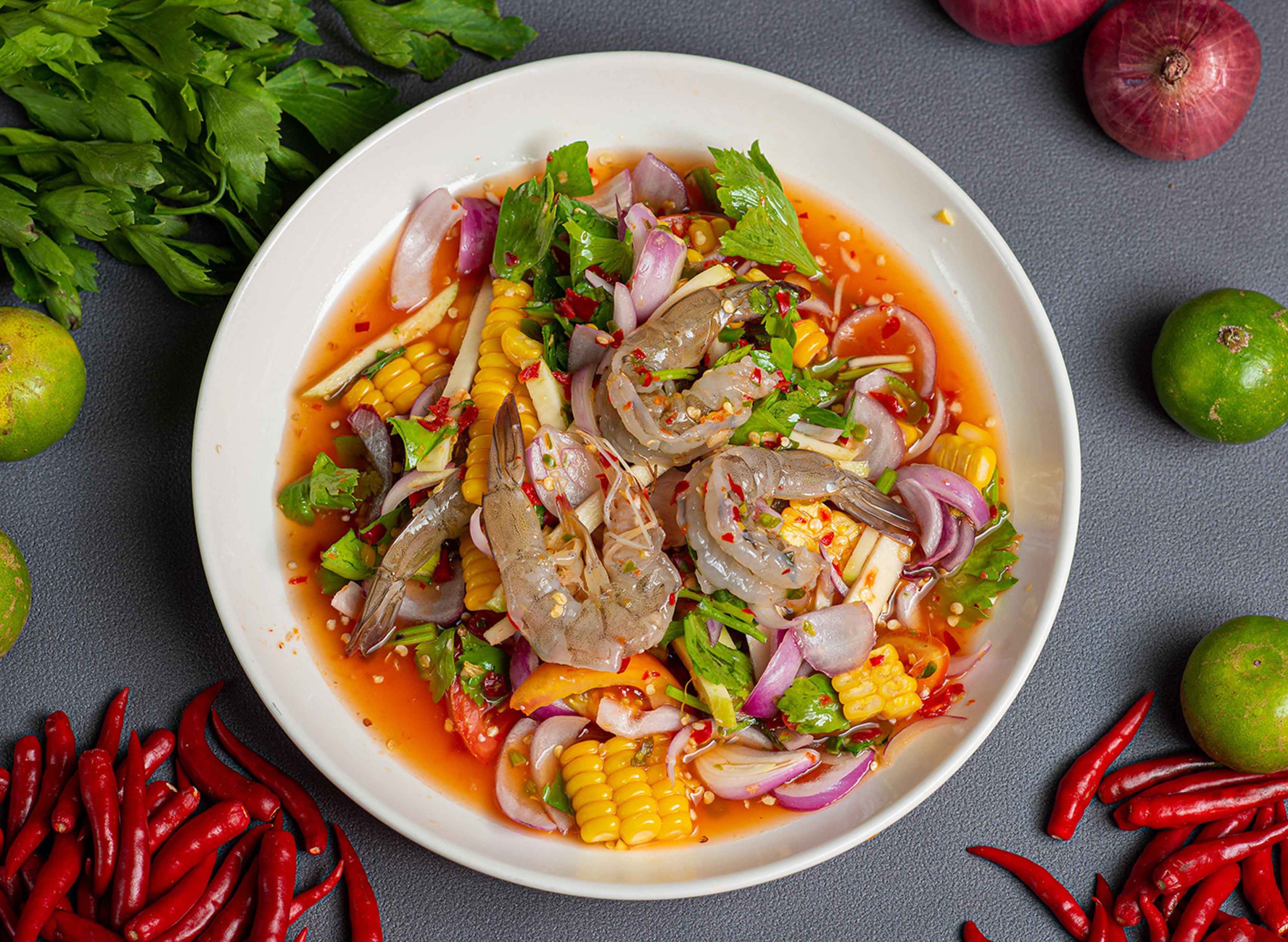 สั่งยำปูม้า เก๋เก๋ แซ่บเวอร์ใกล้บ้านคุณในNakhon Sawan | foodpanda