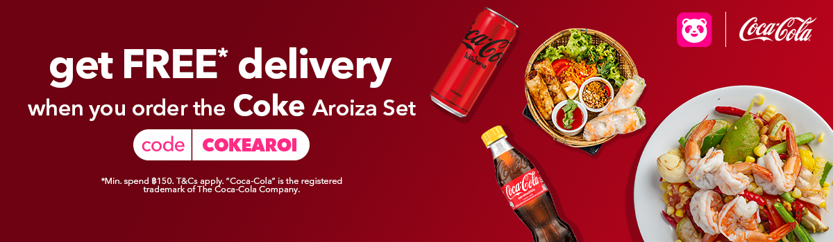 Coke x foodpanda partnership promotion
