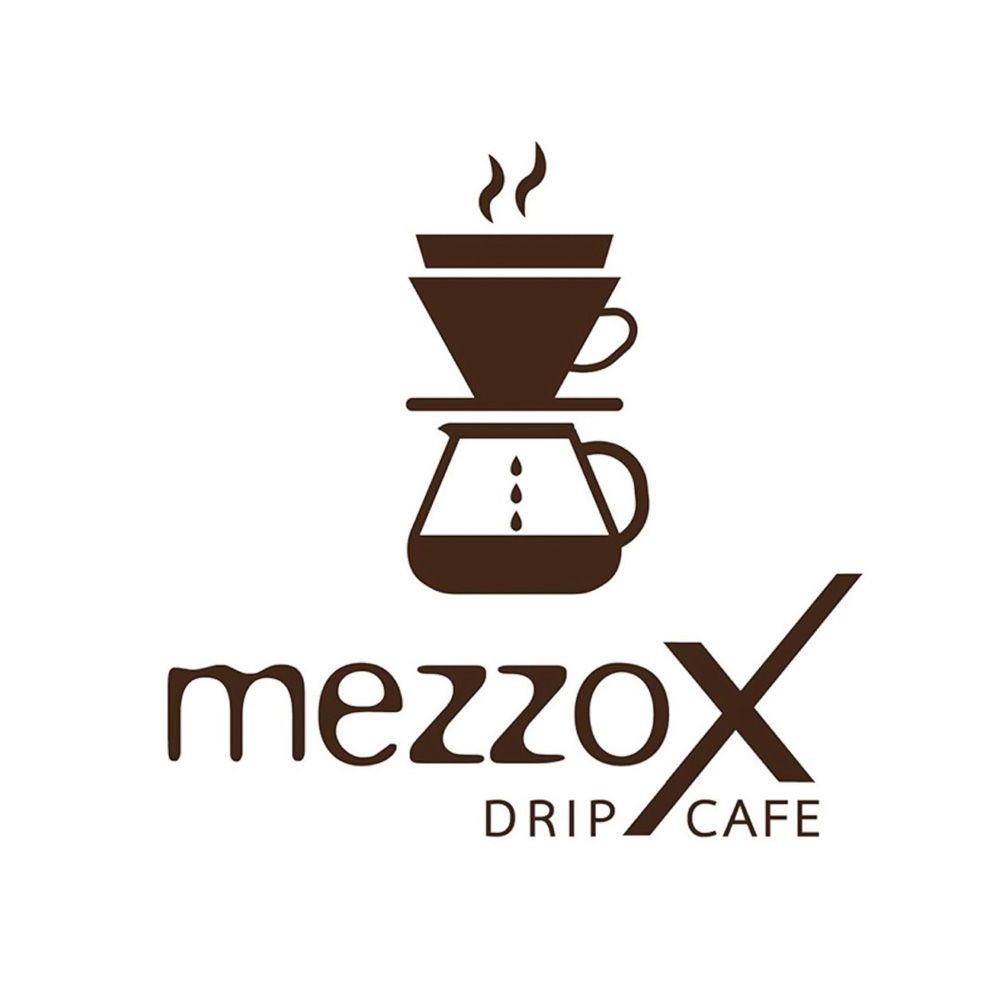 Mezzo Coffee Logo Espresso Mezzo