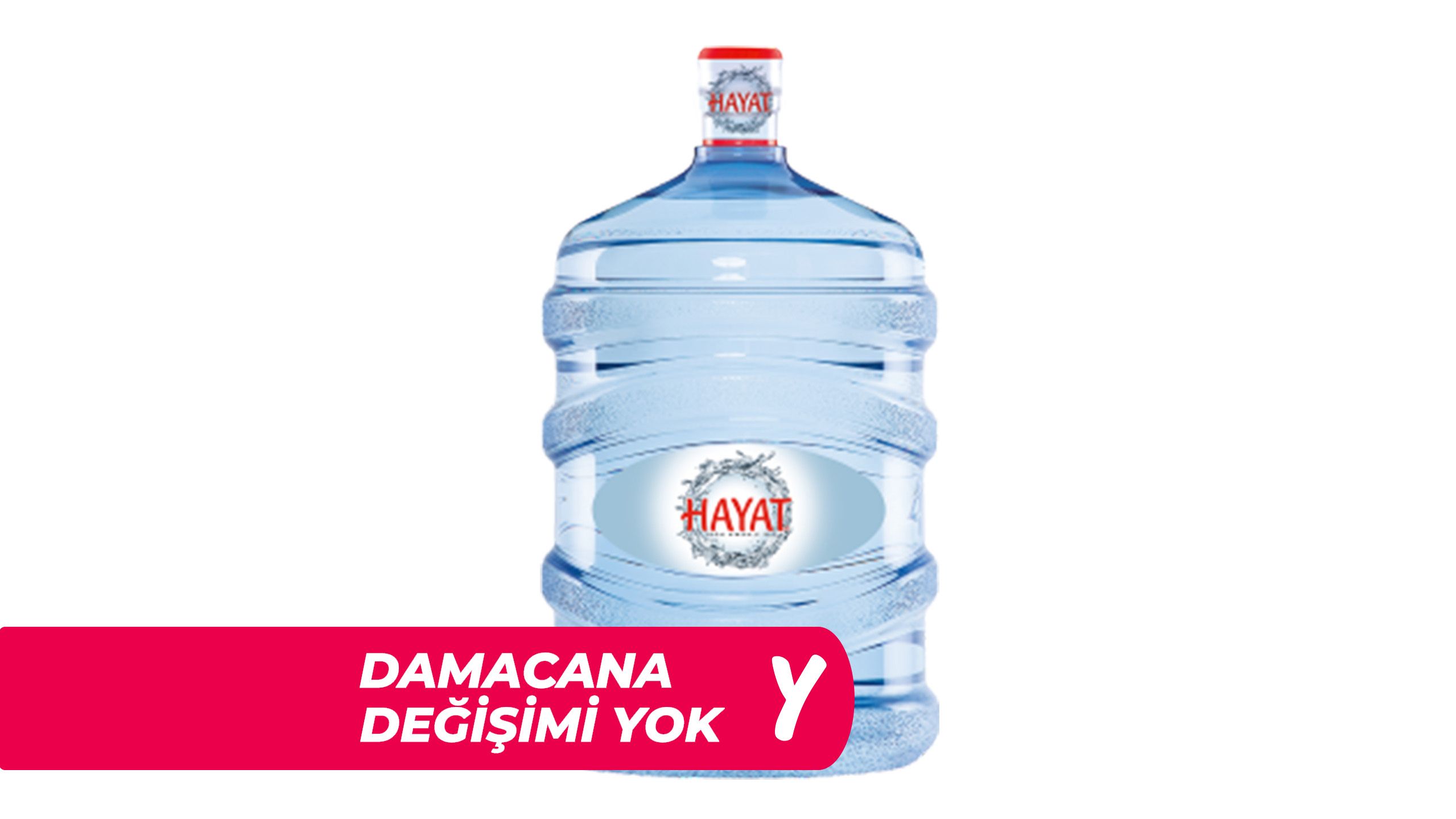 Hayat Damacana Su 19 L + Depozito - yemeksepeti.com