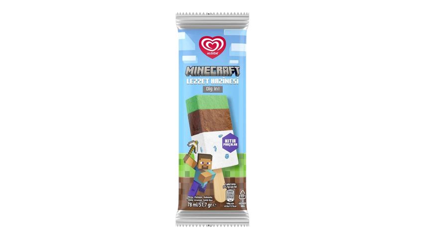 Algida Minecraft 78 ml - yemeksepeti.com