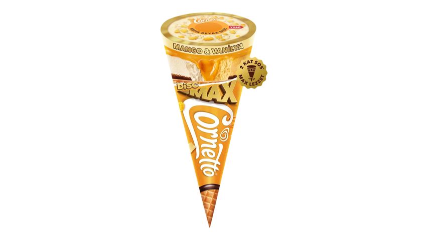 Algida Cornetto Disc Max Mango 130 ml - yemeksepeti.com