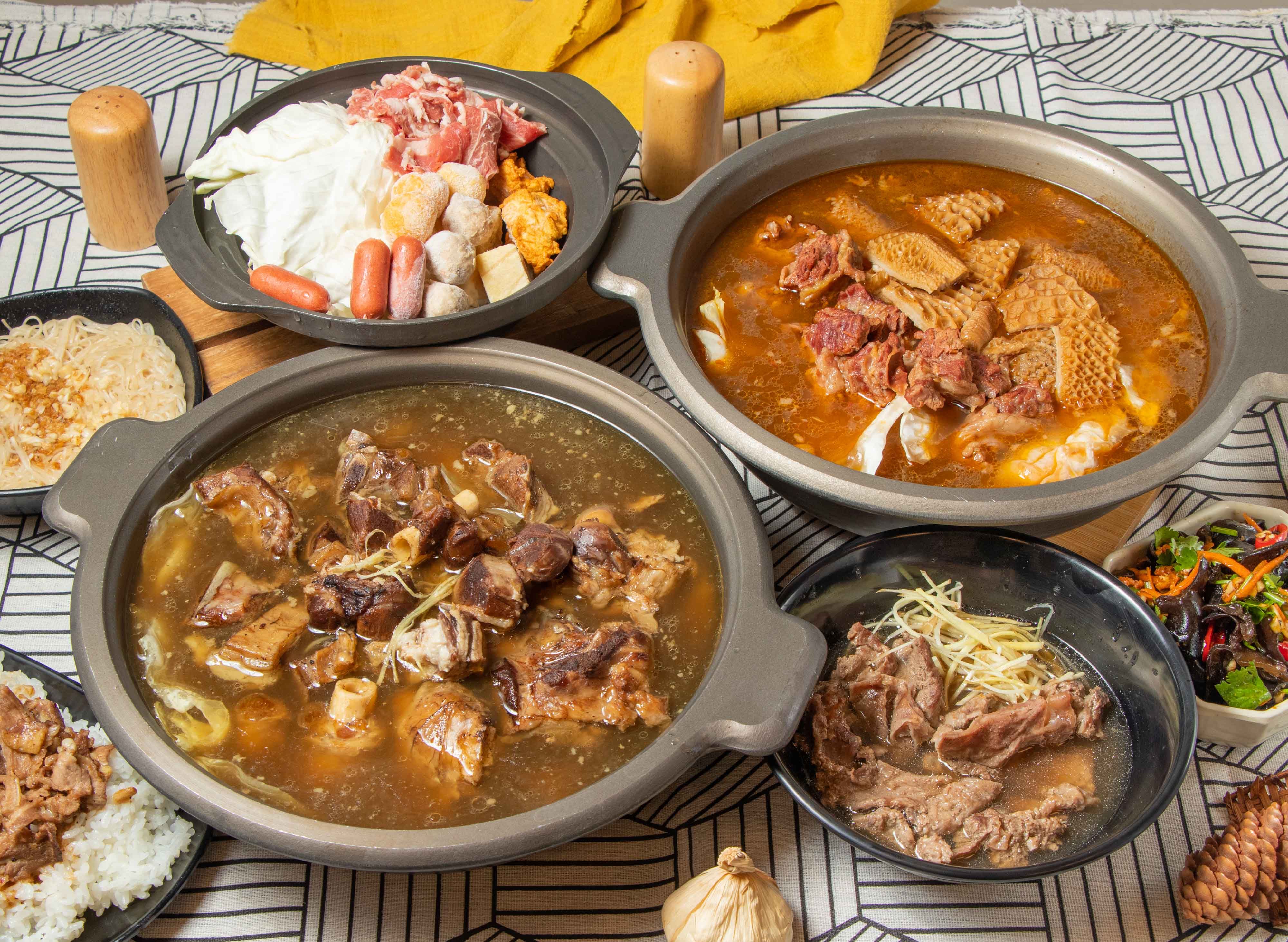 shi zai kou huo guo yang rou lu niu nan guo Menu in Taichung City ...