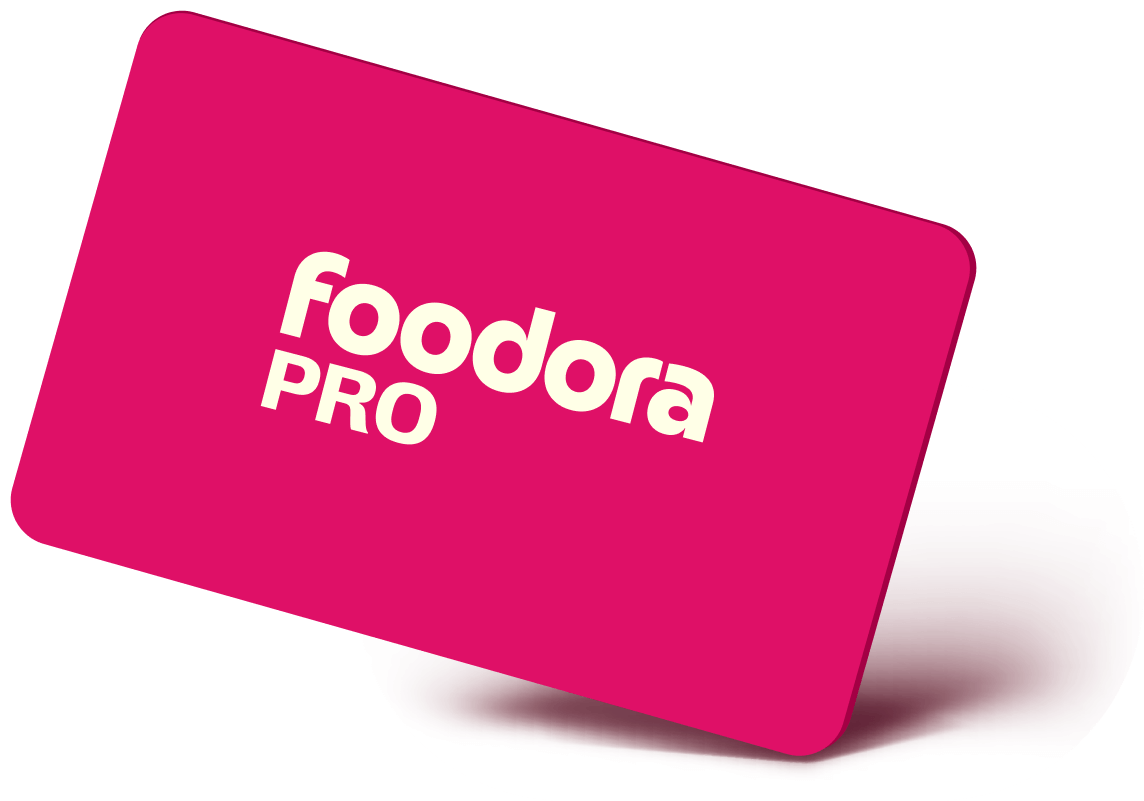 Rozvoz jídla z vašich oblíbených restaurací - foodora.