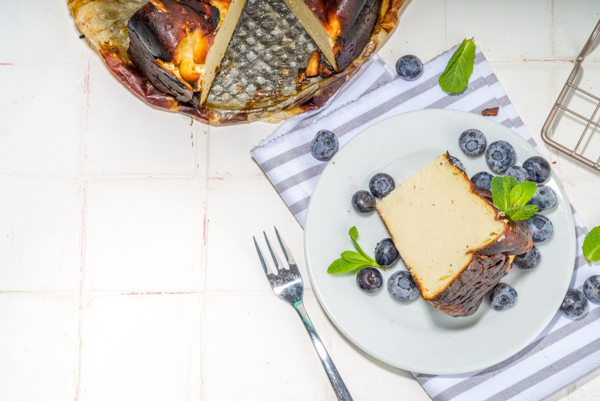 Oven-Baked Basque Burnt Cheesecake Recipe