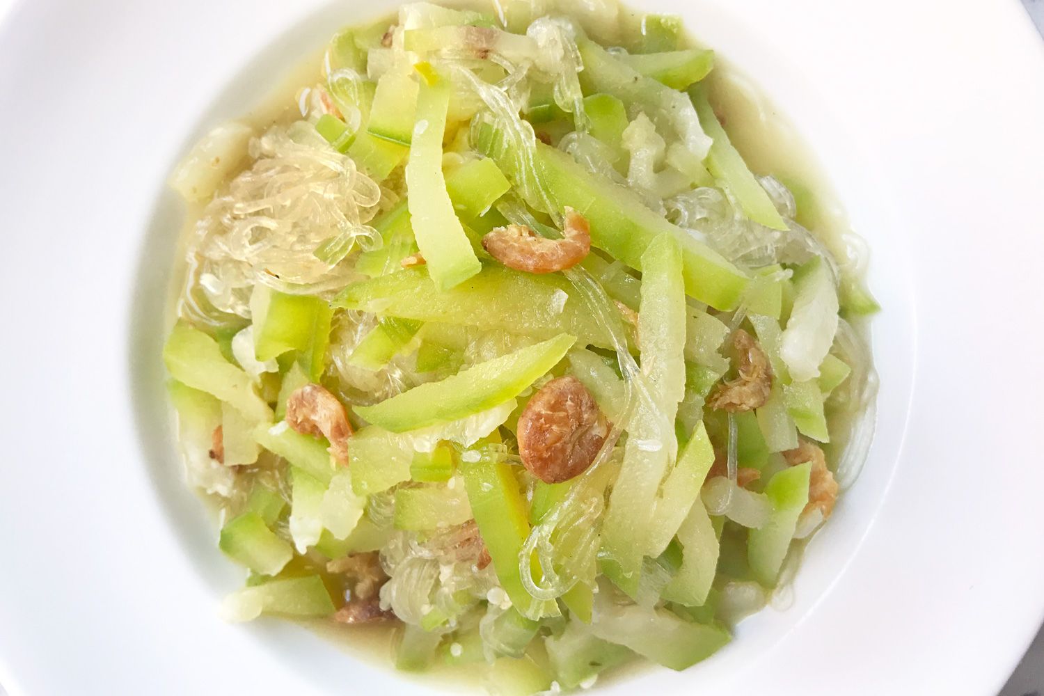 Light and Savoury Hairy Gourd Recipe