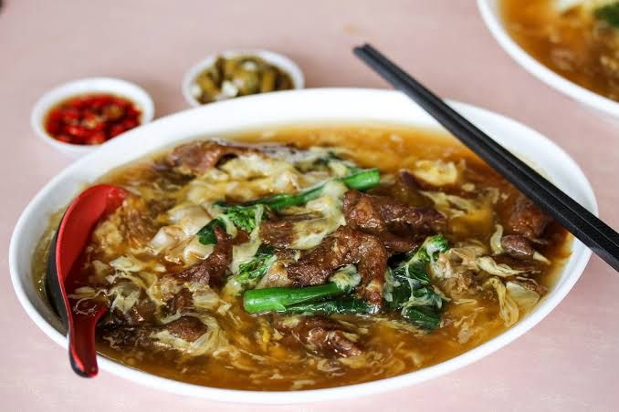 Silky Egg Hor Fun Recipe