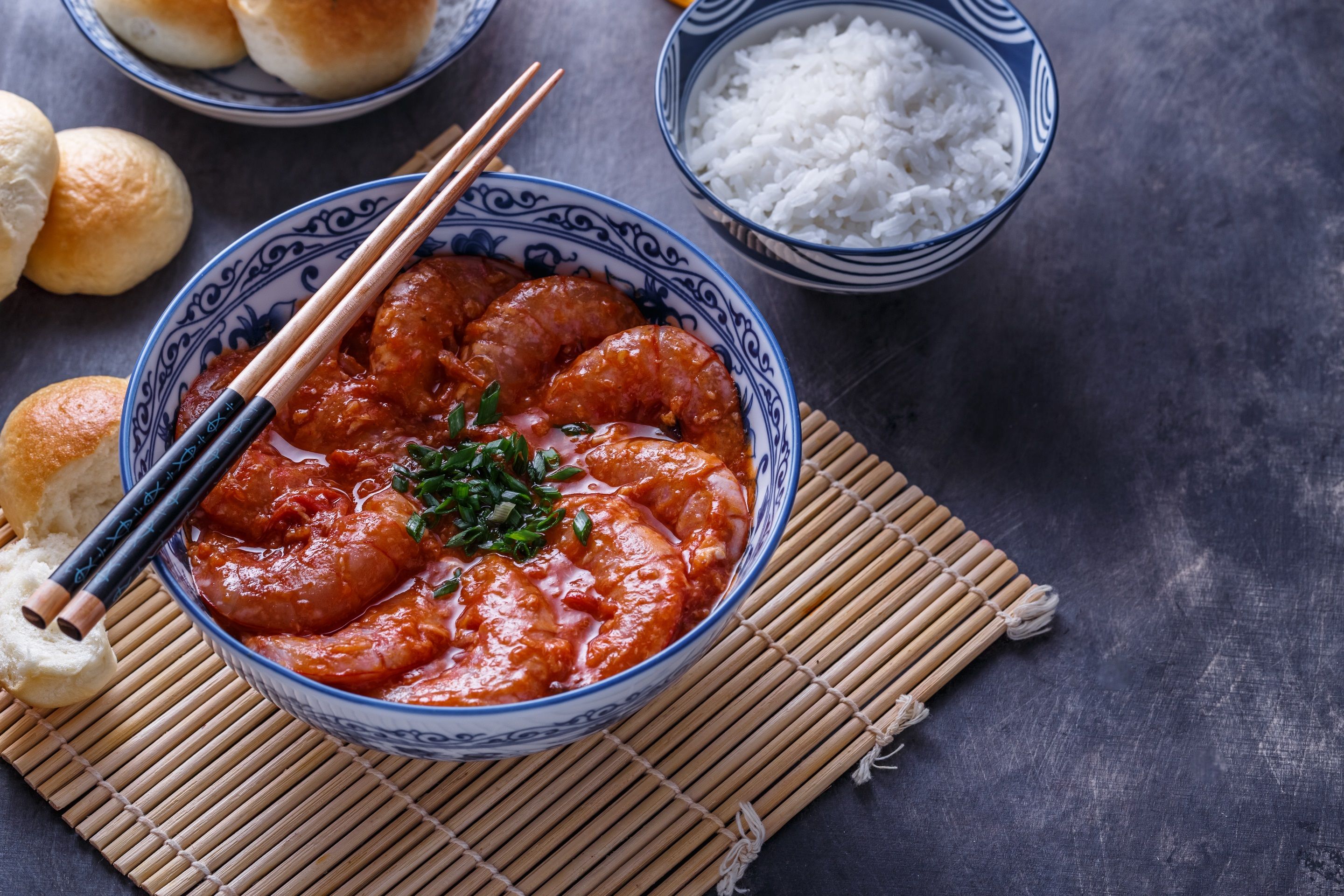 Quick Spicy Prawns Recipe ~ order the missing ingredients