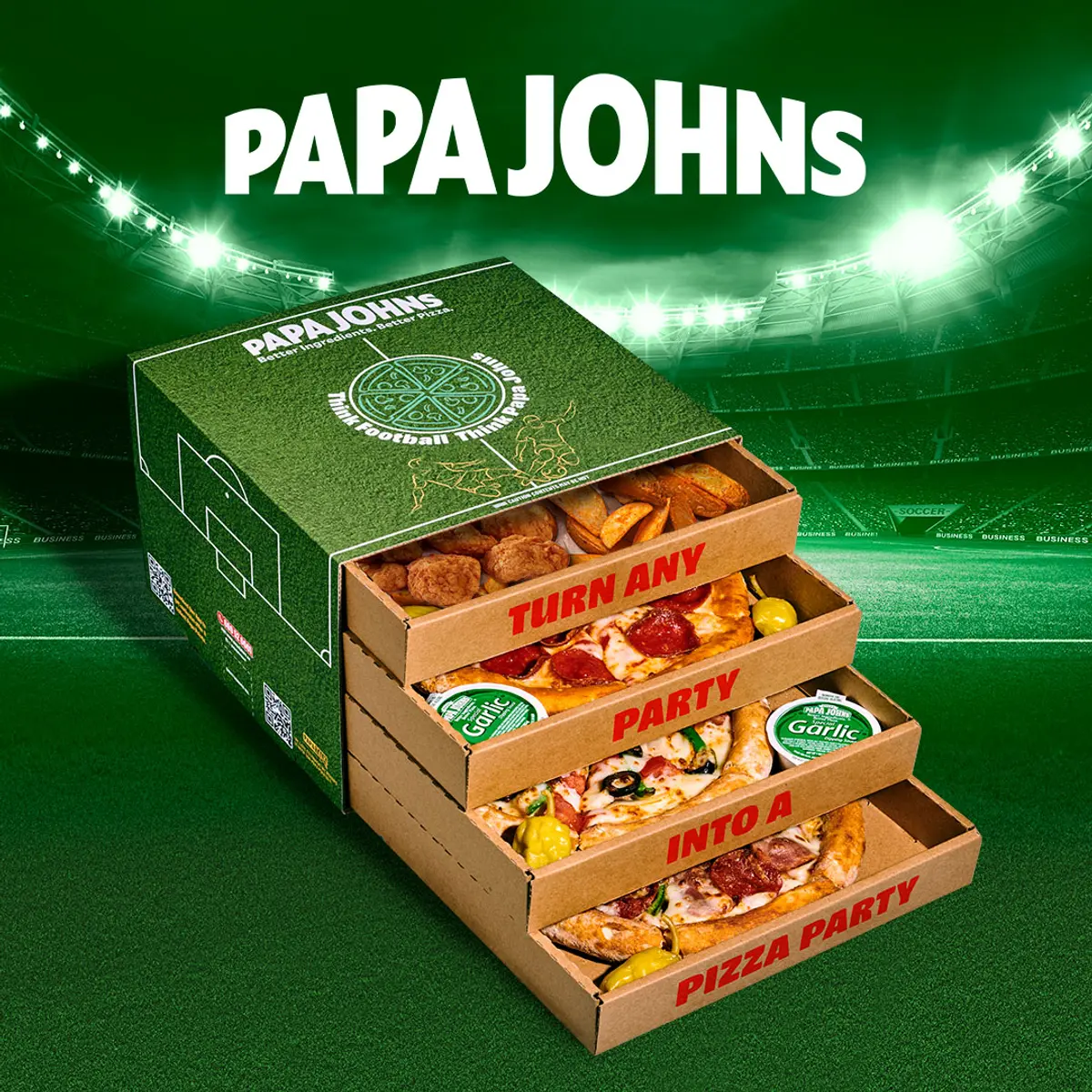 Order online from PAPA JOHNS PIZZA restaurants | HungerStation