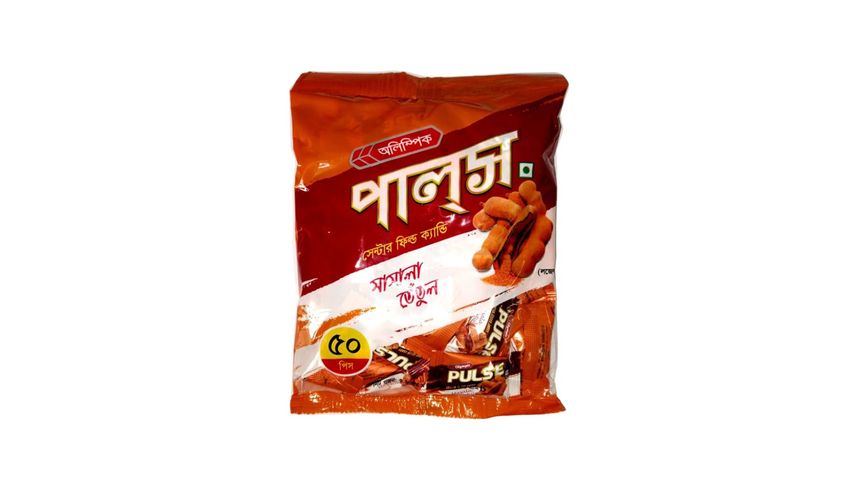 Olympic Pulse Masala Tetul Candy Pouch Pack 50pcs 180g delivery in ...