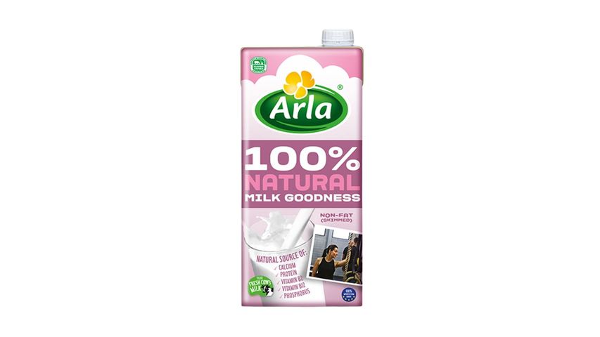 Arla 100% Natural Milk Goodness Non Fat 1L delivery in Bangladesh ...