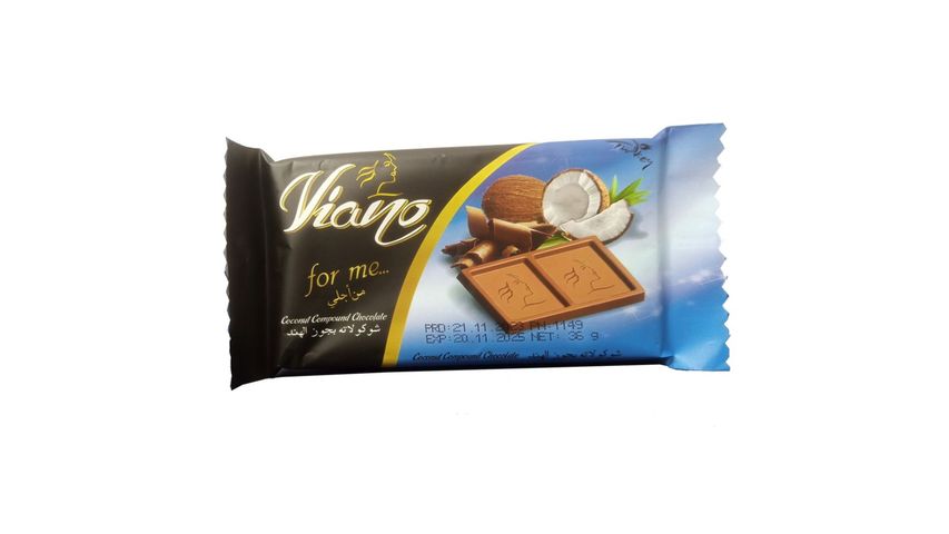 Viano Coconut Compound Chocolate 36g delivery in Bangladesh | foodpanda