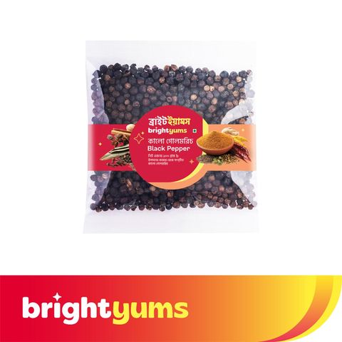 brightyums Gol Morich Black Pepper 100g delivery in Bangladesh | foodpanda