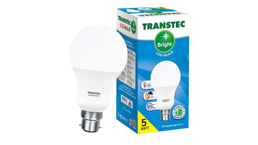 Transtec Bright Led Bulb 5w Cdl Pin Type 1 Piece delivery in Bangladesh ...