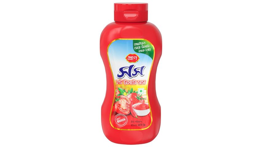 Pran Hot Tomato Sauce Plastic Jar 500g delivery in Bangladesh | foodpanda