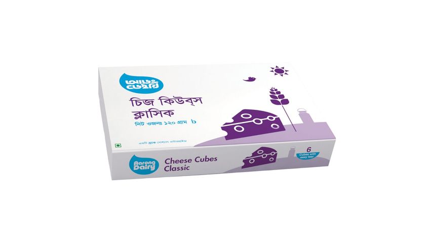 Aarong Dairy Cheese Cubes Classic 120g delivery in Bangladesh | foodpanda