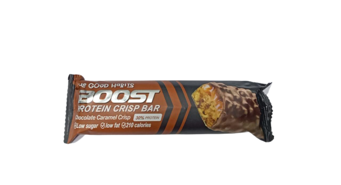 Buy Boost Protein Crisp Bar Caramel Coated Chocolate 60 Gm Online in ...