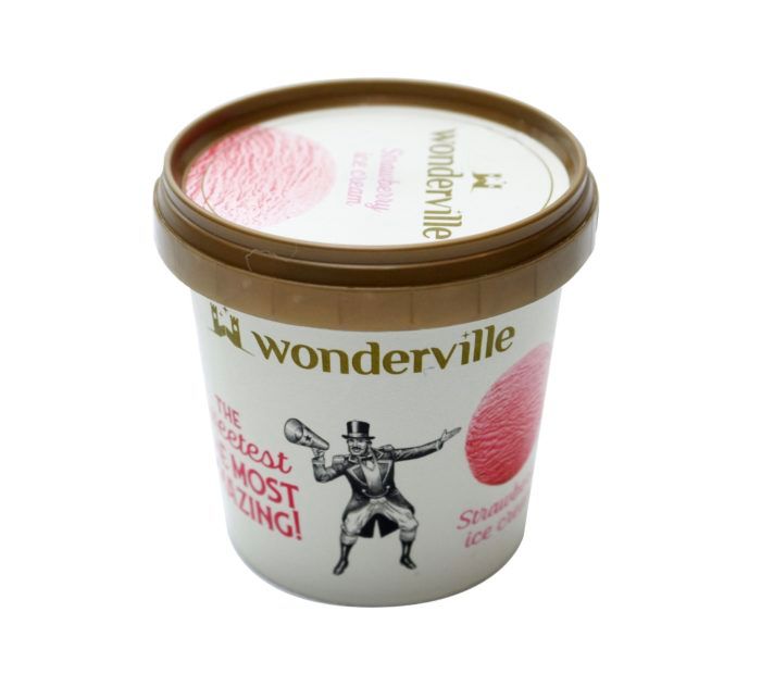 Buy Wonderville Strawberry Ice Cream Cup, 150ml Online in Egypt ...