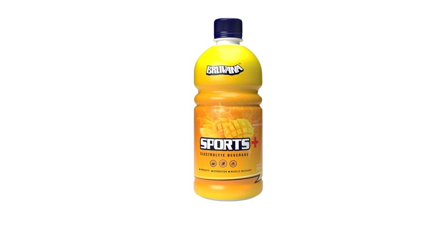 Bruvana Sports+ Electrolyte Beverage Mango 500ml delivery in Bangladesh ...