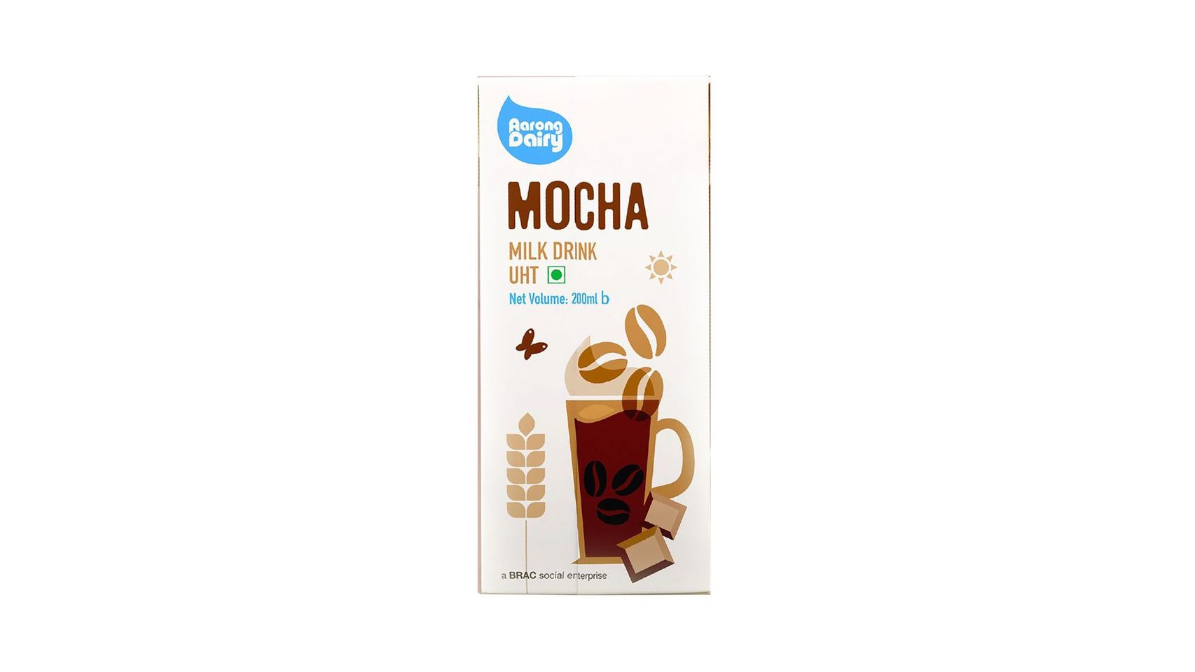 Aarong UHT Mocha Milk Drink 200ml delivery in Bangladesh | foodpanda