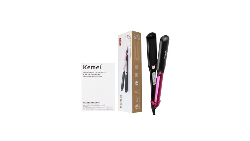 Kemei km-2113 Professional Ceramic coating Hair Straightener delivery in Bangladesh | foodpanda