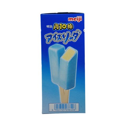 Meiji Cube Ten Sticks Soda Flavour Ice Bar 10 X 45ml delivery in Hong ...
