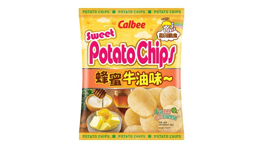 Calbee Honey & Butter Flavour Potato Chips 55g delivery in Hong Kong ...
