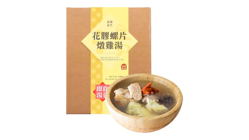 Premier Food Silkie Chicken Soup with Fish Maw and Conch Meat Slice ...