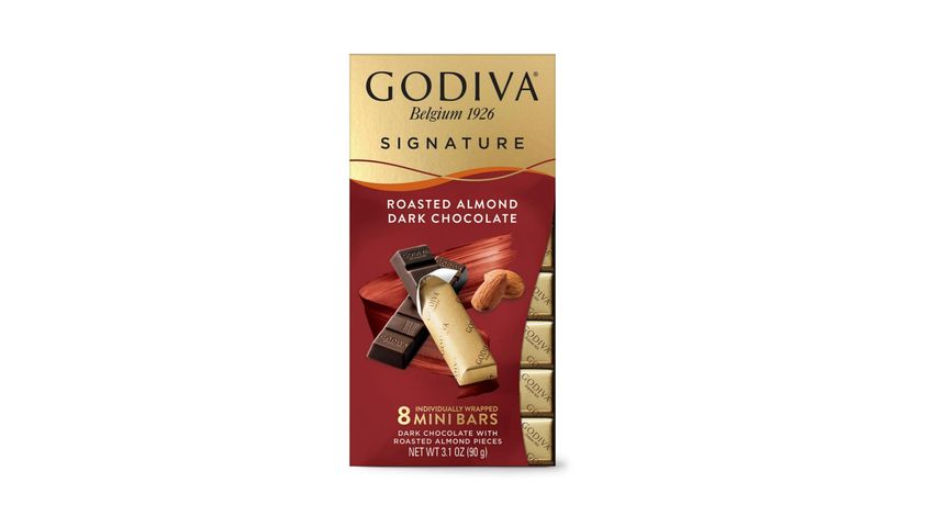 Godiva Signature Roasted Almond Dark Chocolate 90g delivery in Hong Kong | foodpanda