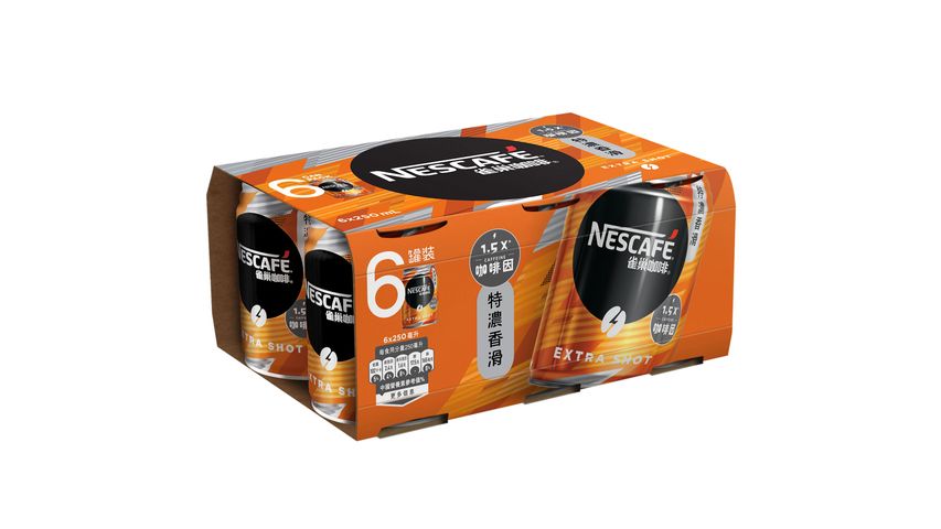Nescafe Extra Shot Coffee 250ml x 6 delivery in Hong Kong | foodpanda