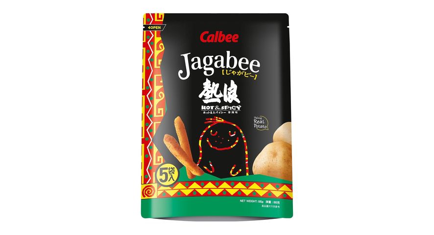 Calbee - Jagabee Potato Sticks Hot & Spicy Flavoured Standing 85g delivery in Hong Kong | foodpanda