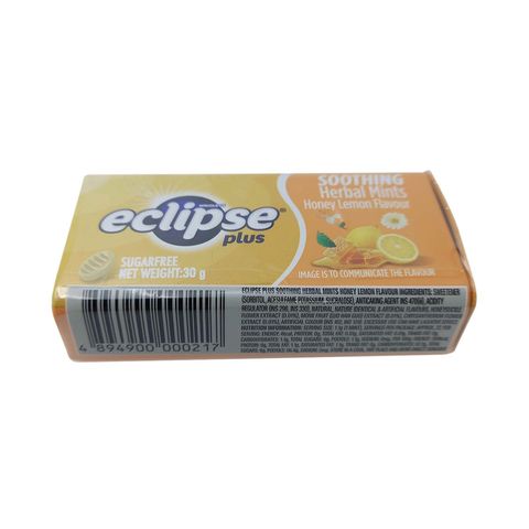 Eclipse Soothing Herbal Mints Honey Lemon 30g delivery in Hong Kong ...